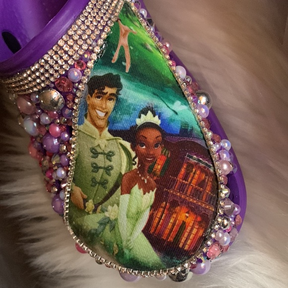 CROCS | Shoes | Princess And The Frog Themed Crocs | Poshmark